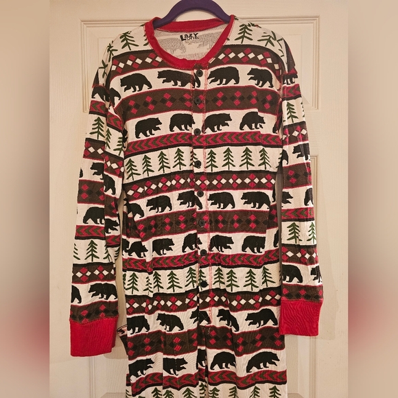 Lazy One | Intimates & Sleepwear | Lazy One Bear Essentials Pajamas Red ...